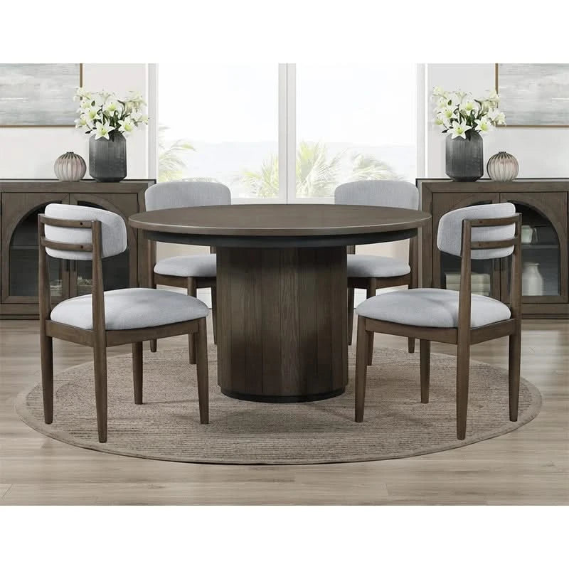 Bordeaux Round Dining Table Set - | Free Shipping | Exclusive Furniture