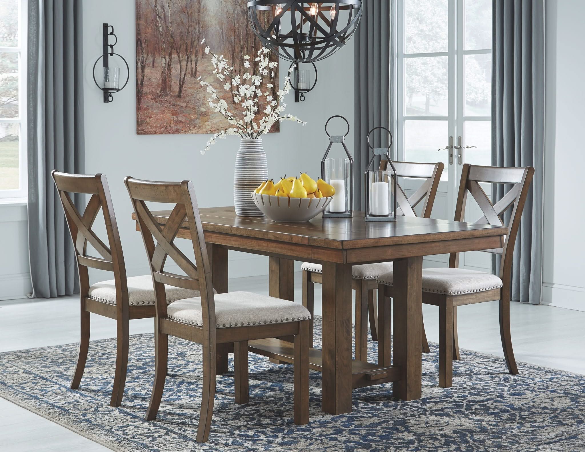 Moriville - Rectangular Dining Table Set - | Free Shipping | Exclusive ...